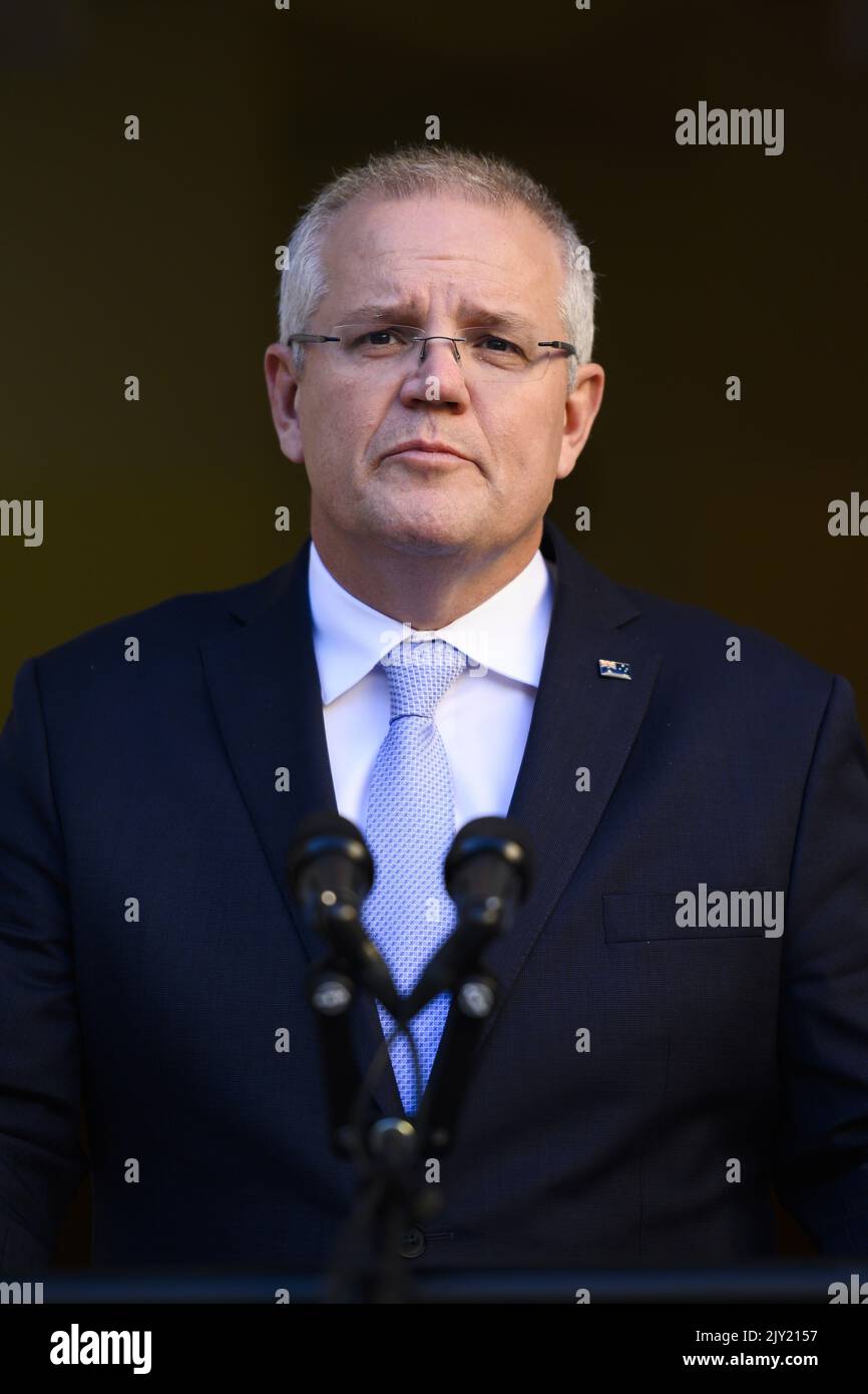 Prime Minister Scott Morrison announces his cabinet in the Prime ...