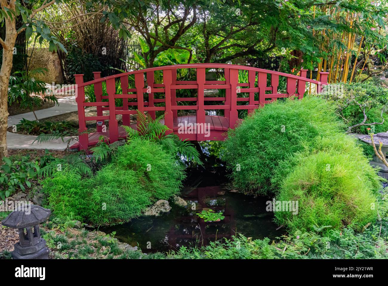 Miami, Florida - September 8,2022: Miami Beach Botanical Garden ...