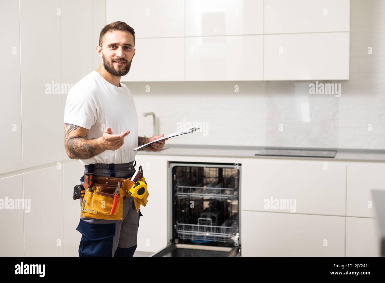 Pressure washing suit hi-res stock photography and images - Alamy