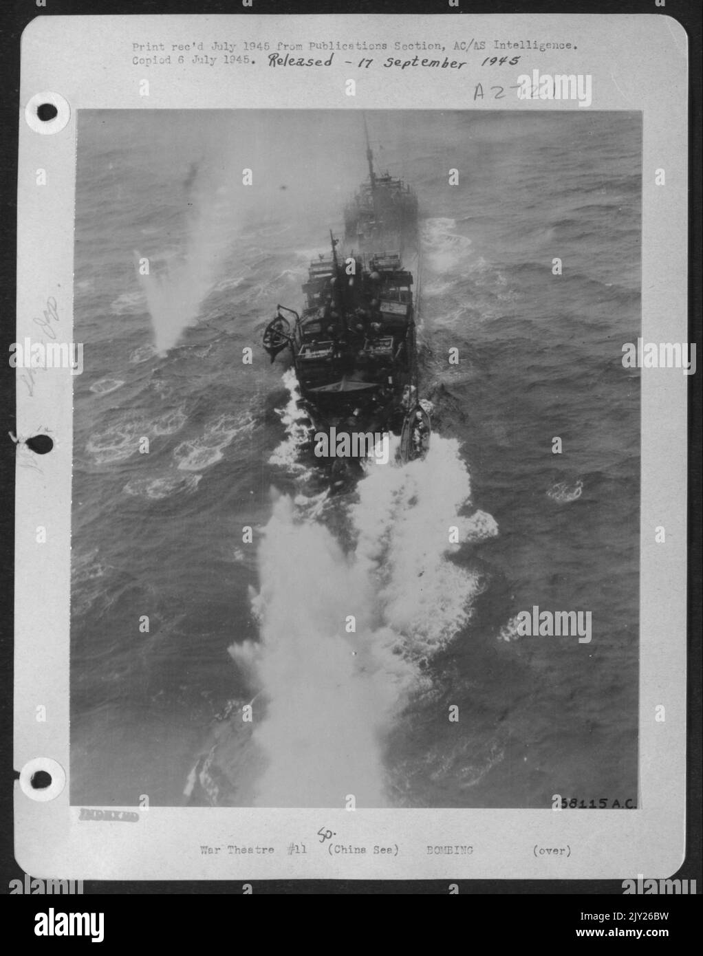 The Crew Of A Japaneseanese Tanker Attempts To Abandon Ship After ...