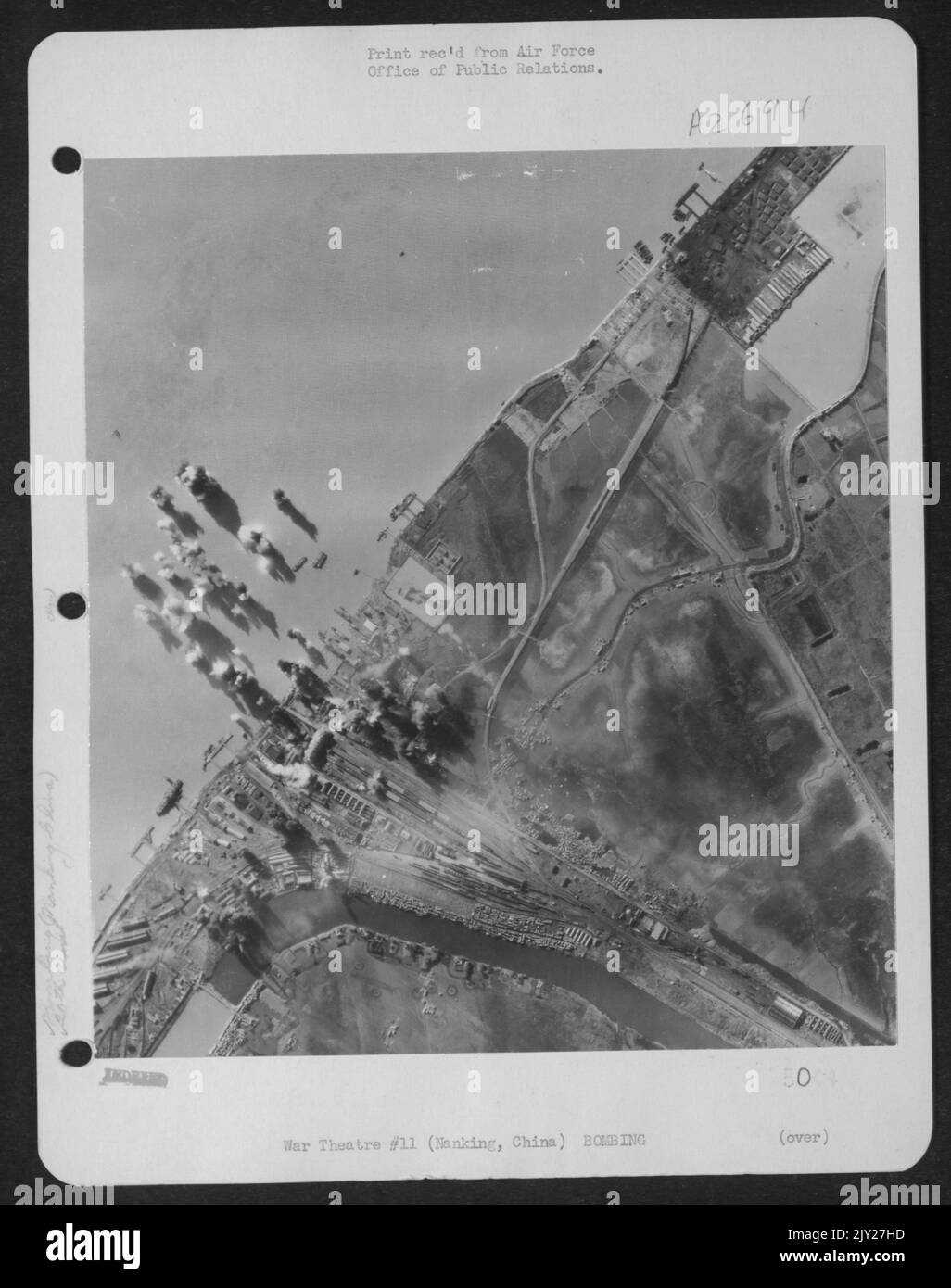 Bombs Dropped By Boeing B-29 "Superfortresses"' Of Major General Curtis ...