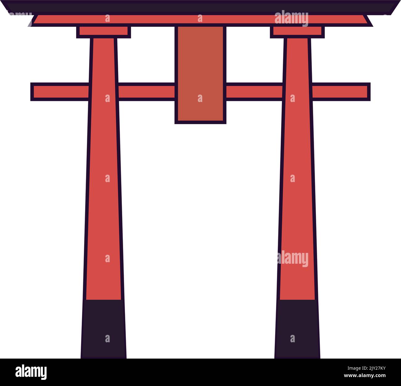 japanese torii gate Stock Vector Image & Art - Alamy