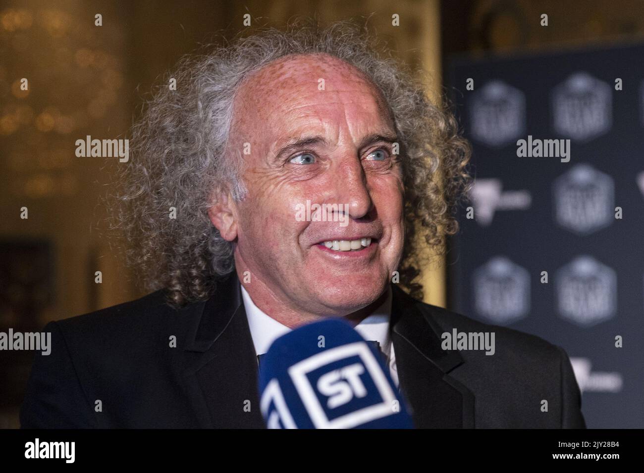 John Platten is seen during arrivals for the 2019 Australian Football ...