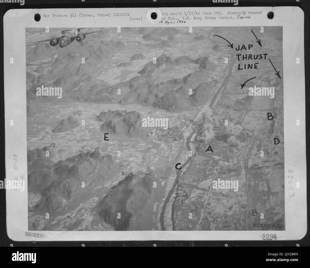 Typical Of The Terrain In The Kweichow-Kwangsi Railroad Zone In South ...