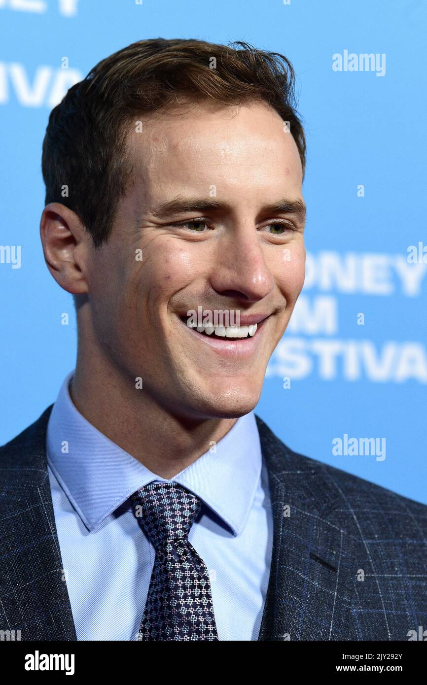 Australian actor Joel Jackson arrives at the opening night of the ...