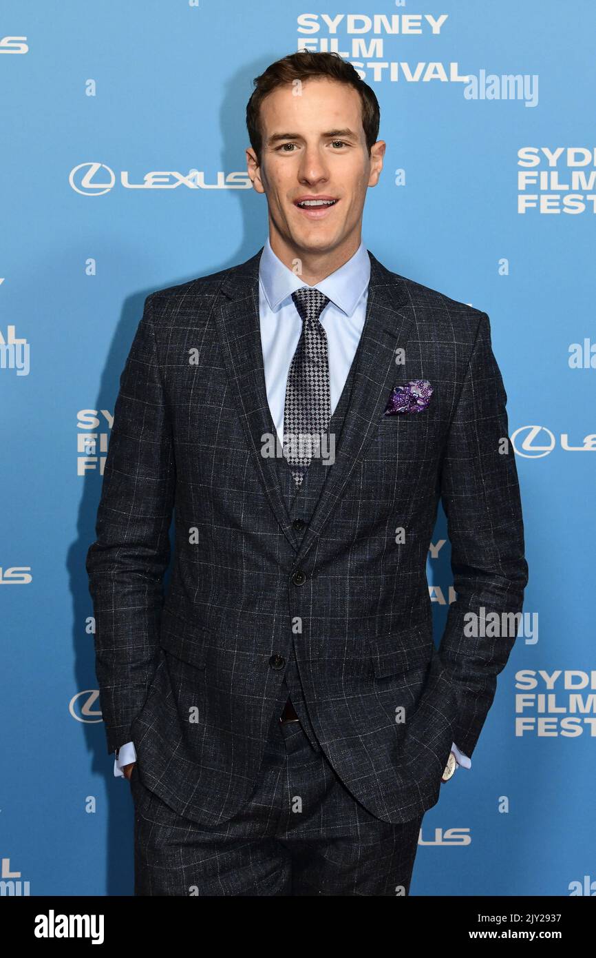 Australian actor Joel Jackson arrives at the opening night of the ...