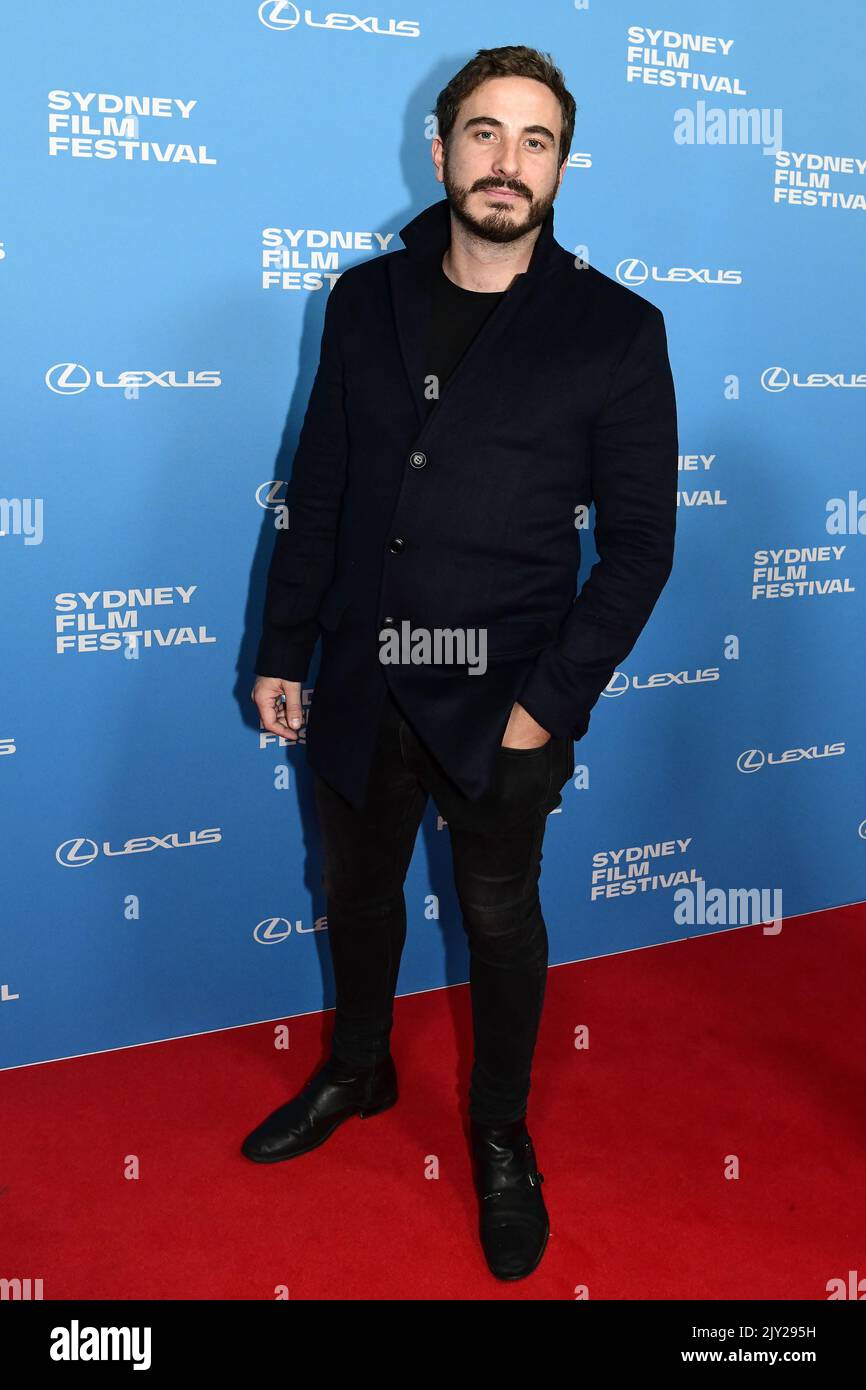 Australian actor Ryan Carr arrives at the opening night of the Sydney ...