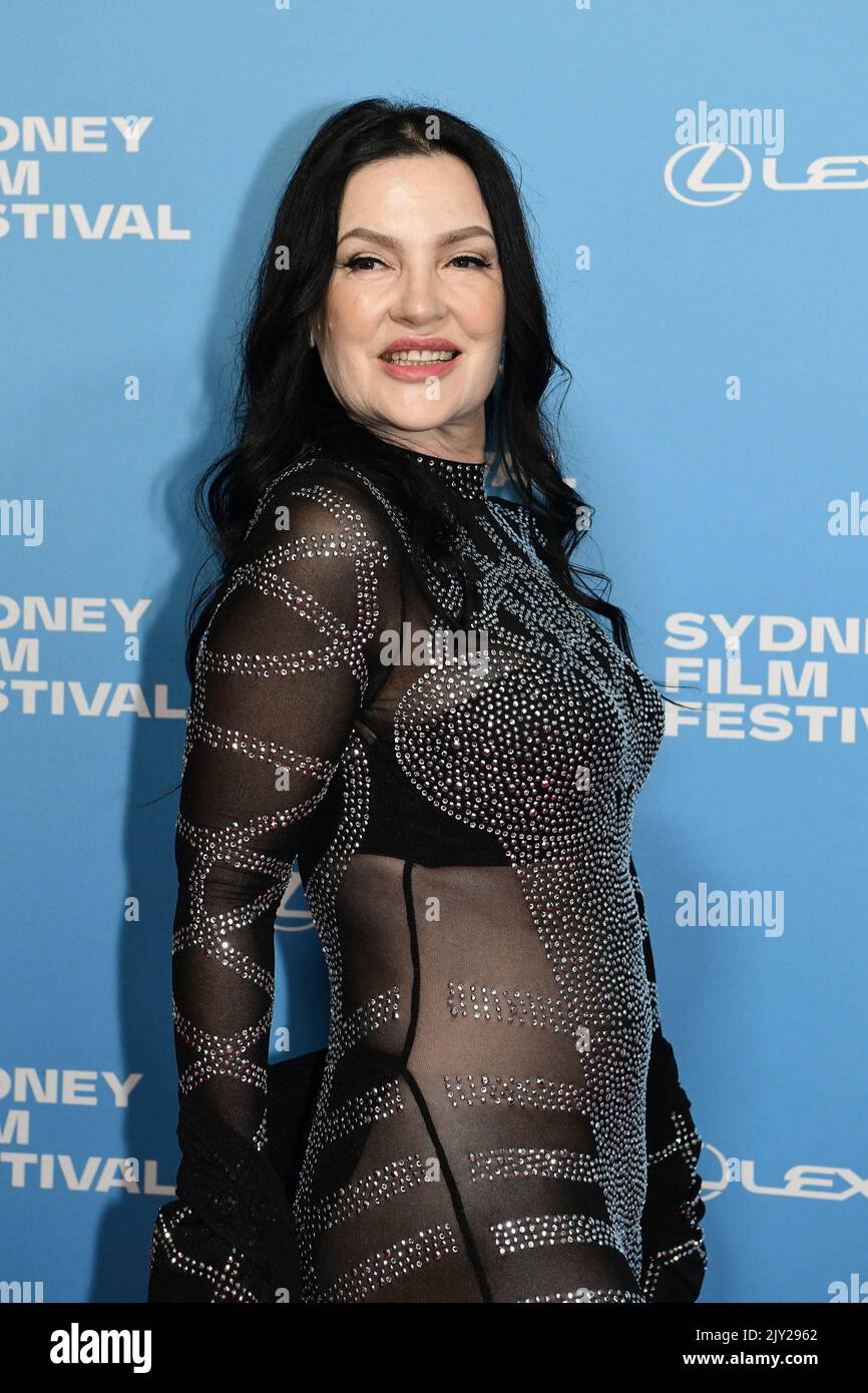 Artist Hellen Rose arrives at the opening night of the Sydney Film ...