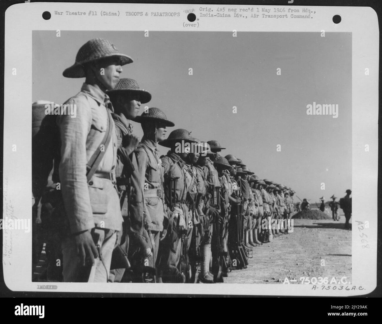 26,237 Chinese Troops And 388 Tons Of Supplies Were Moved By 60 Douglas ...