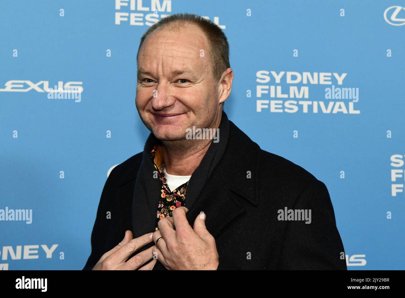 Australian actor and comedian Rob Carlton arrives at the opening night ...