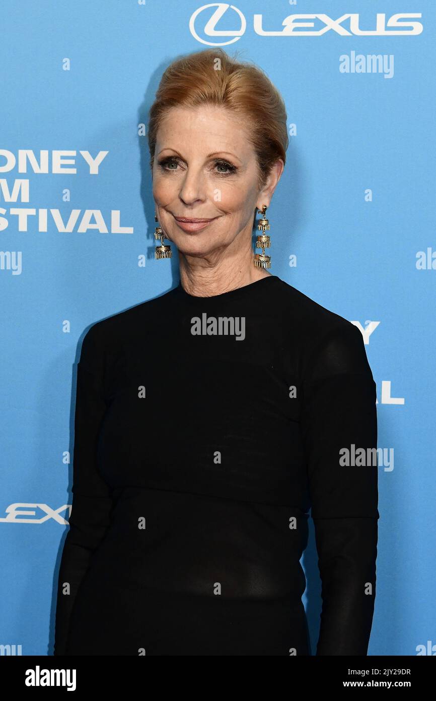 Australian actress Heather Mitchell arrives at the opening night of the ...