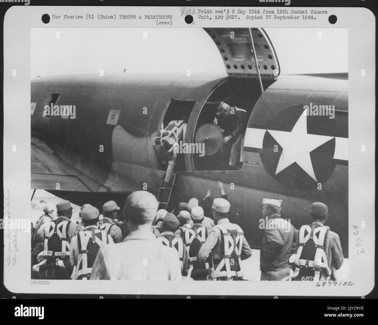 Chinese Troops Who Will Be Flown To The Burma Frontier To Fight With ...
