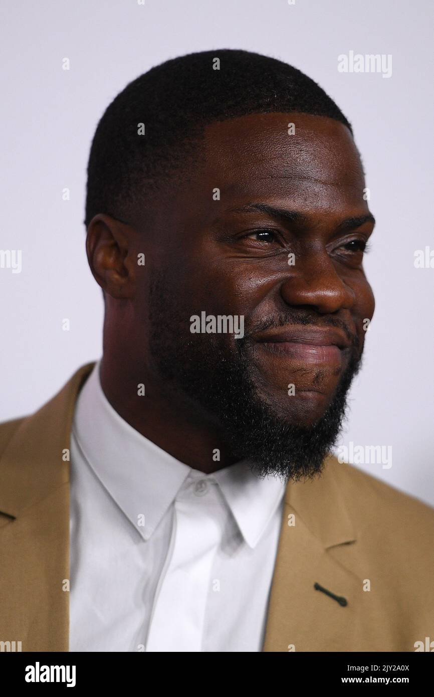 American actor Kevin Hart arrives at the premiere of The Secret Life of ...