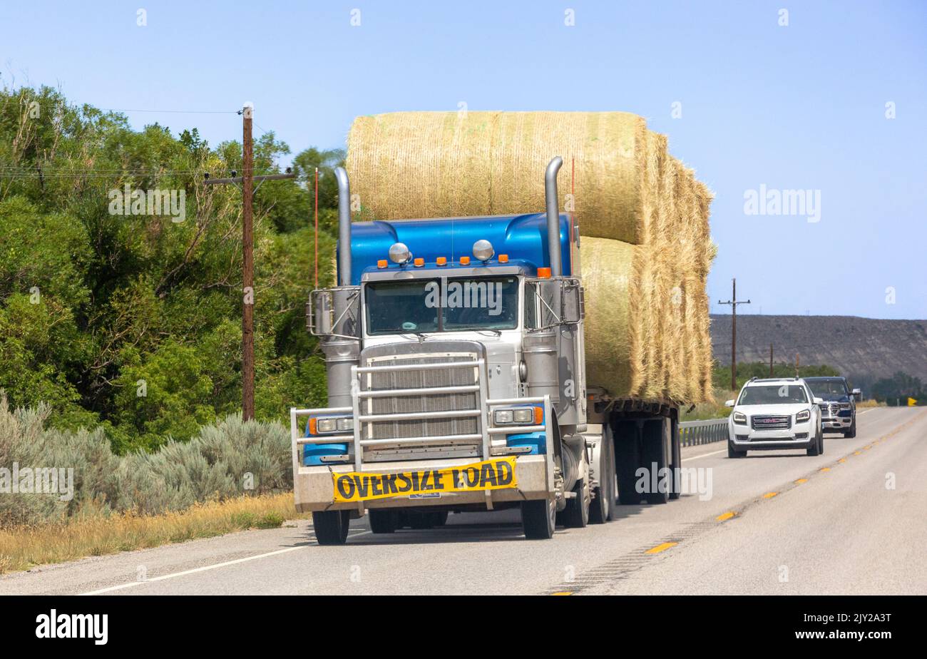 Big truck following hi-res stock photography and images - Alamy