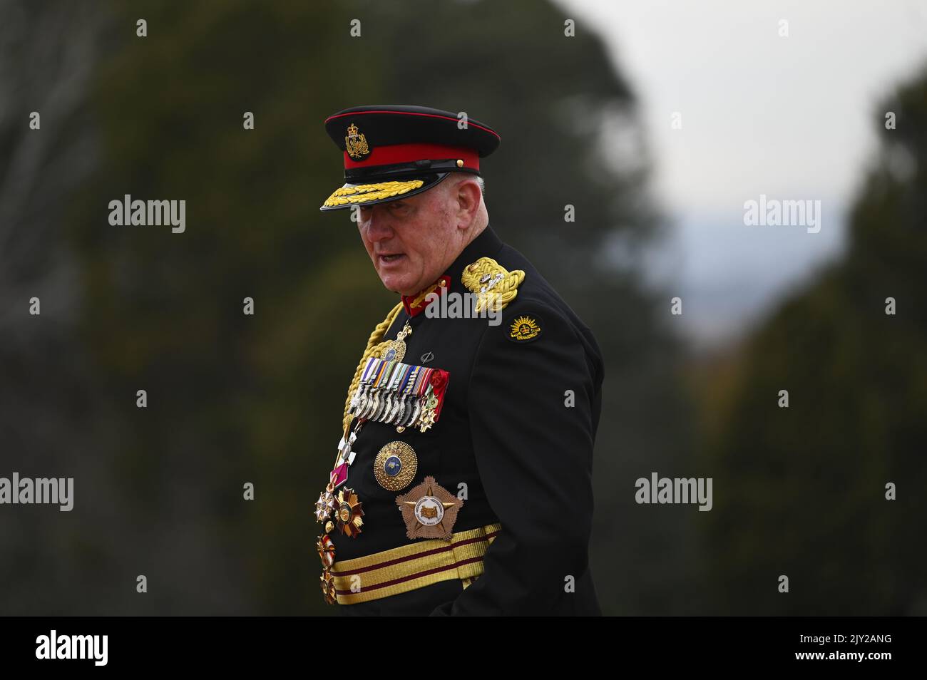 Australian Governor-General Sir Peter Cosgrove attends the QueenÕs ...