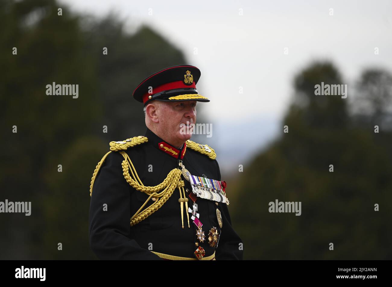 Australian Governor-General Sir Peter Cosgrove attends the QueenÕs ...