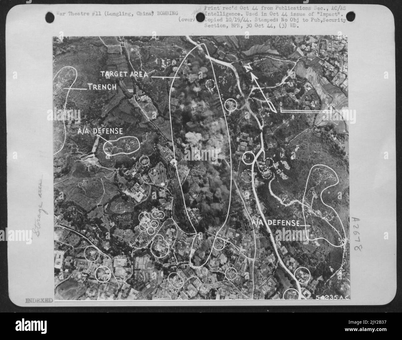 The 30 May 1944 attack on Lungling, China was made by North American B ...