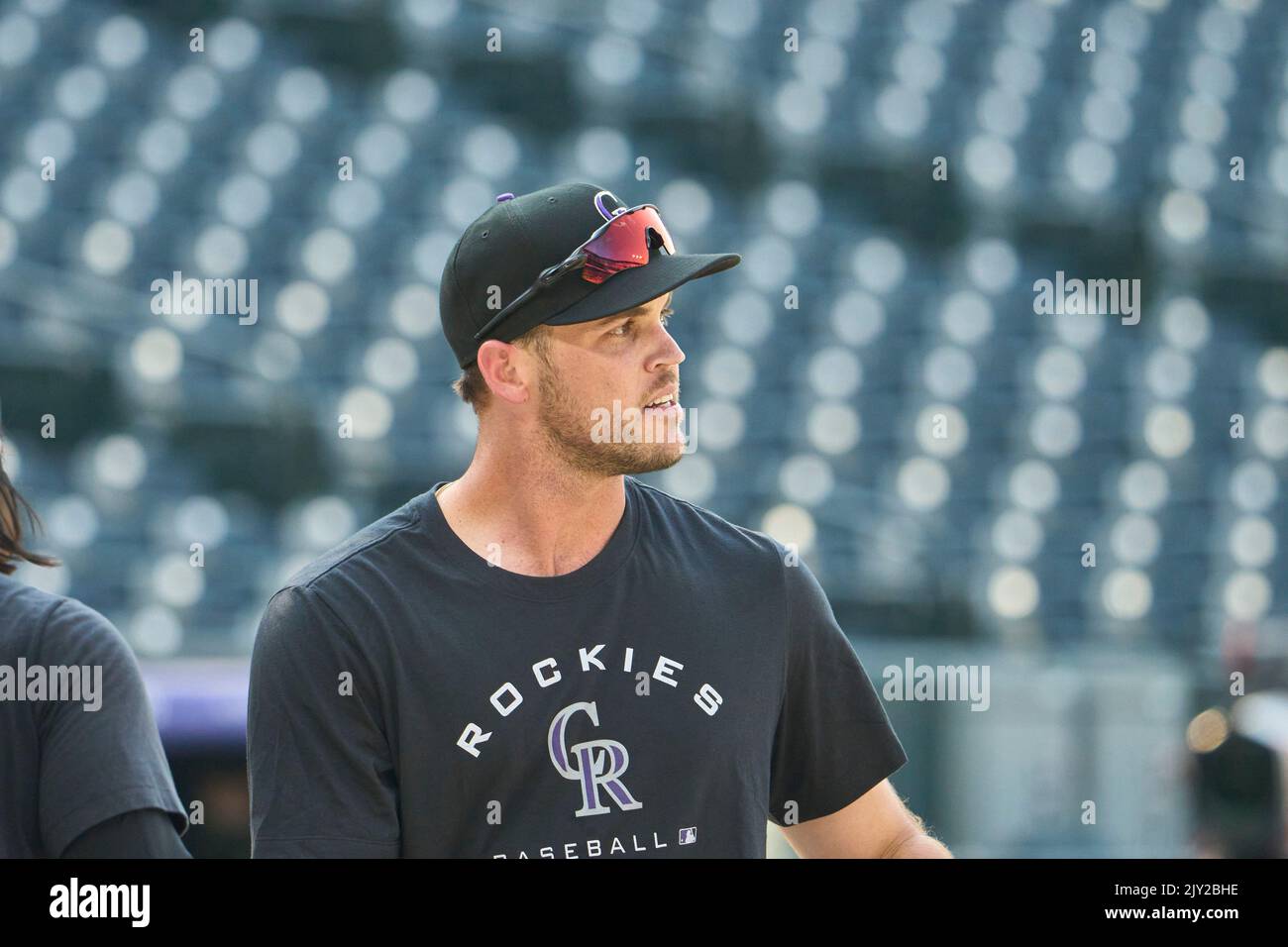 Denver CO, USA. 6th Sep, 2022. Colorado outfielder Sean Bouchard (12 ...