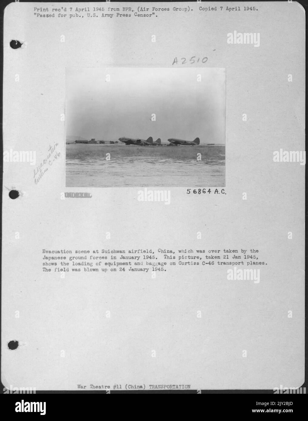 Evacuation scene at Suichwan airfield, China, which was over taken by ...