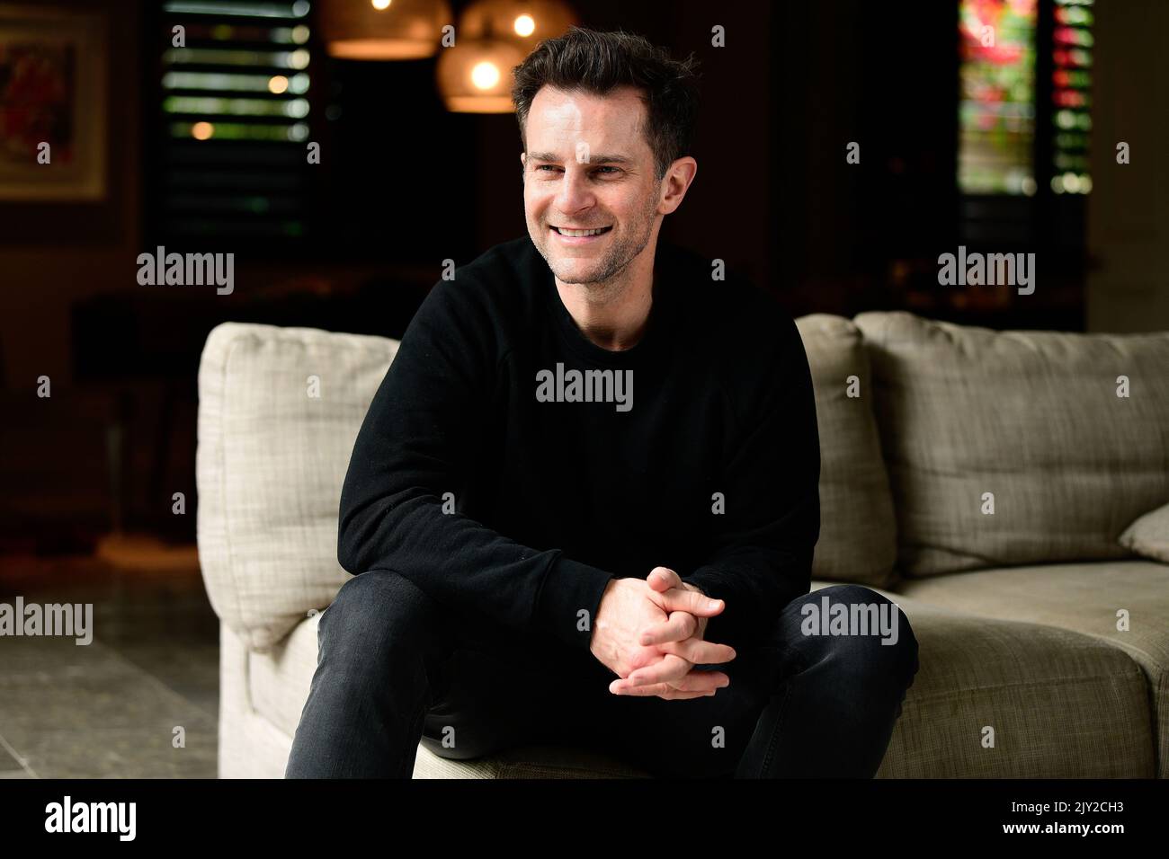 Australian singer, stage performer and television presenter David ...