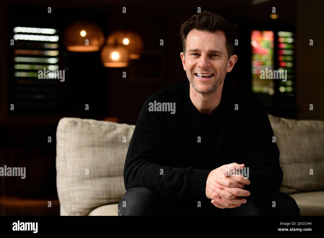 Australian singer, stage performer and television presenter David ...