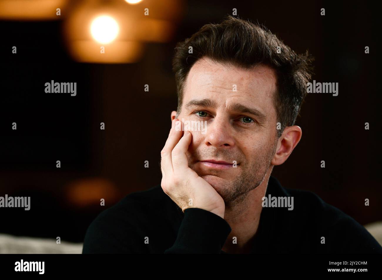 Australian singer, stage performer and television presenter David ...