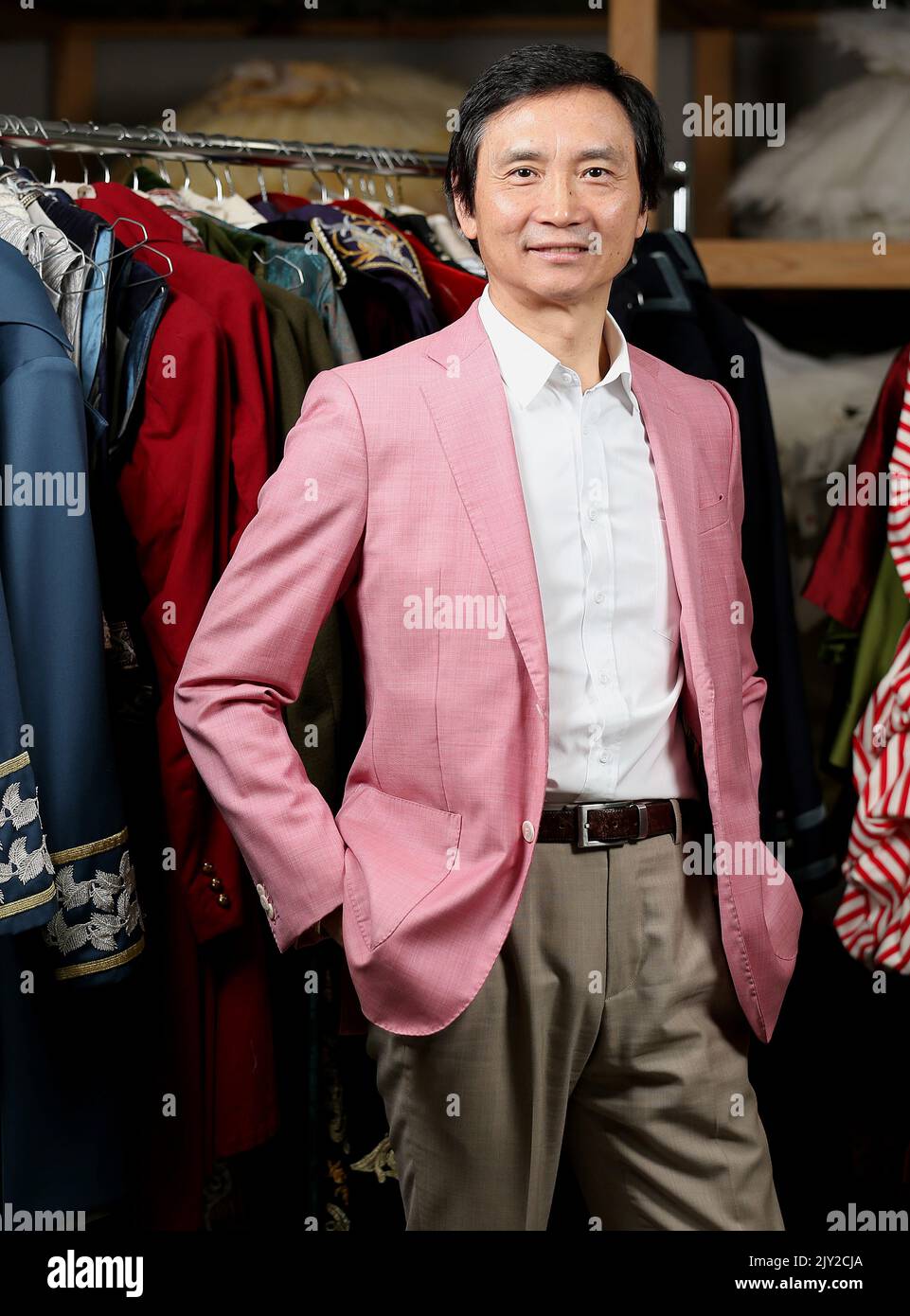 Queensland Ballet's artistic director Li Cunxin poses for a photograph ...