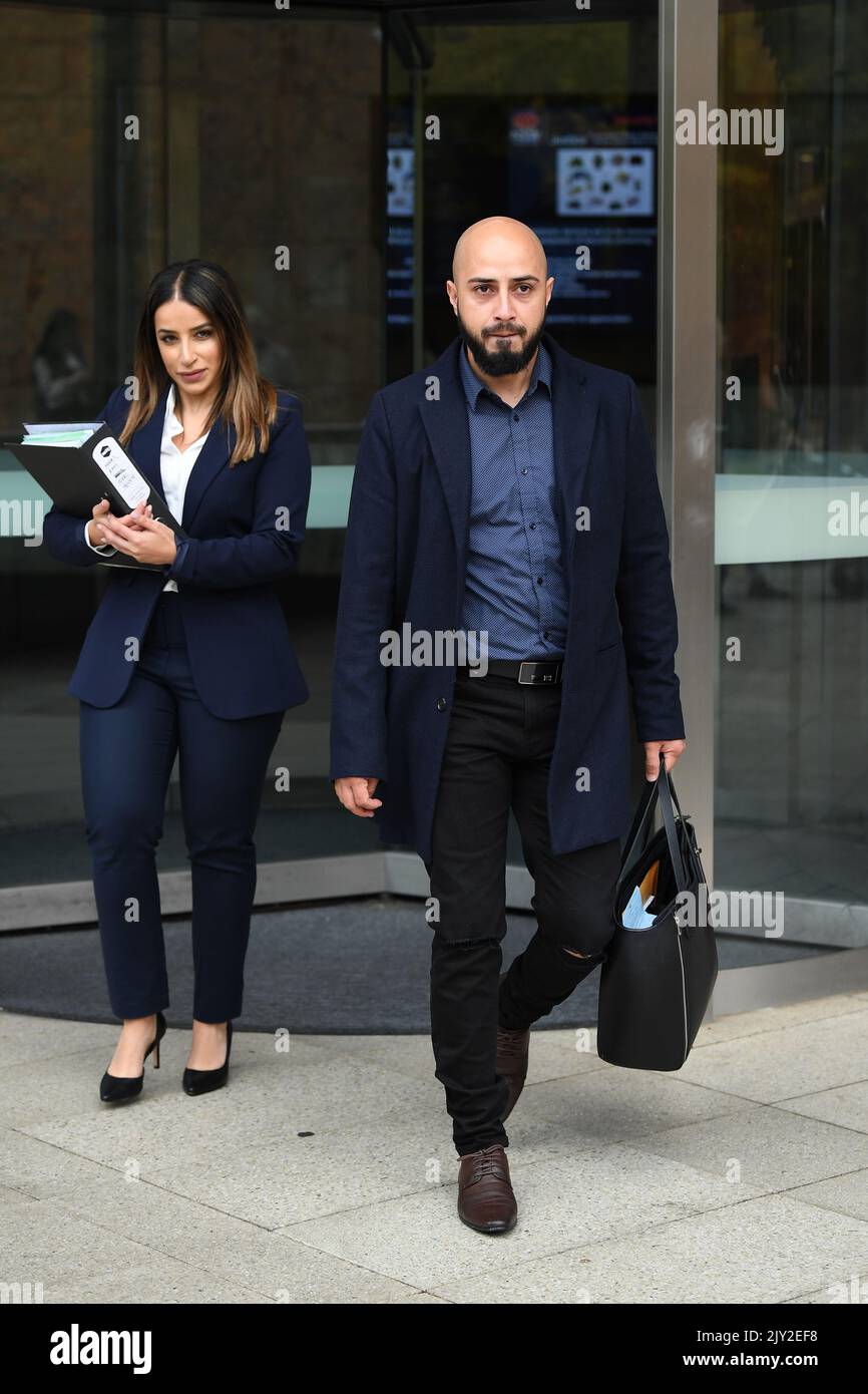 Rafi Noori leaves Parramatta District Court in Sydney, Thursday, June ...