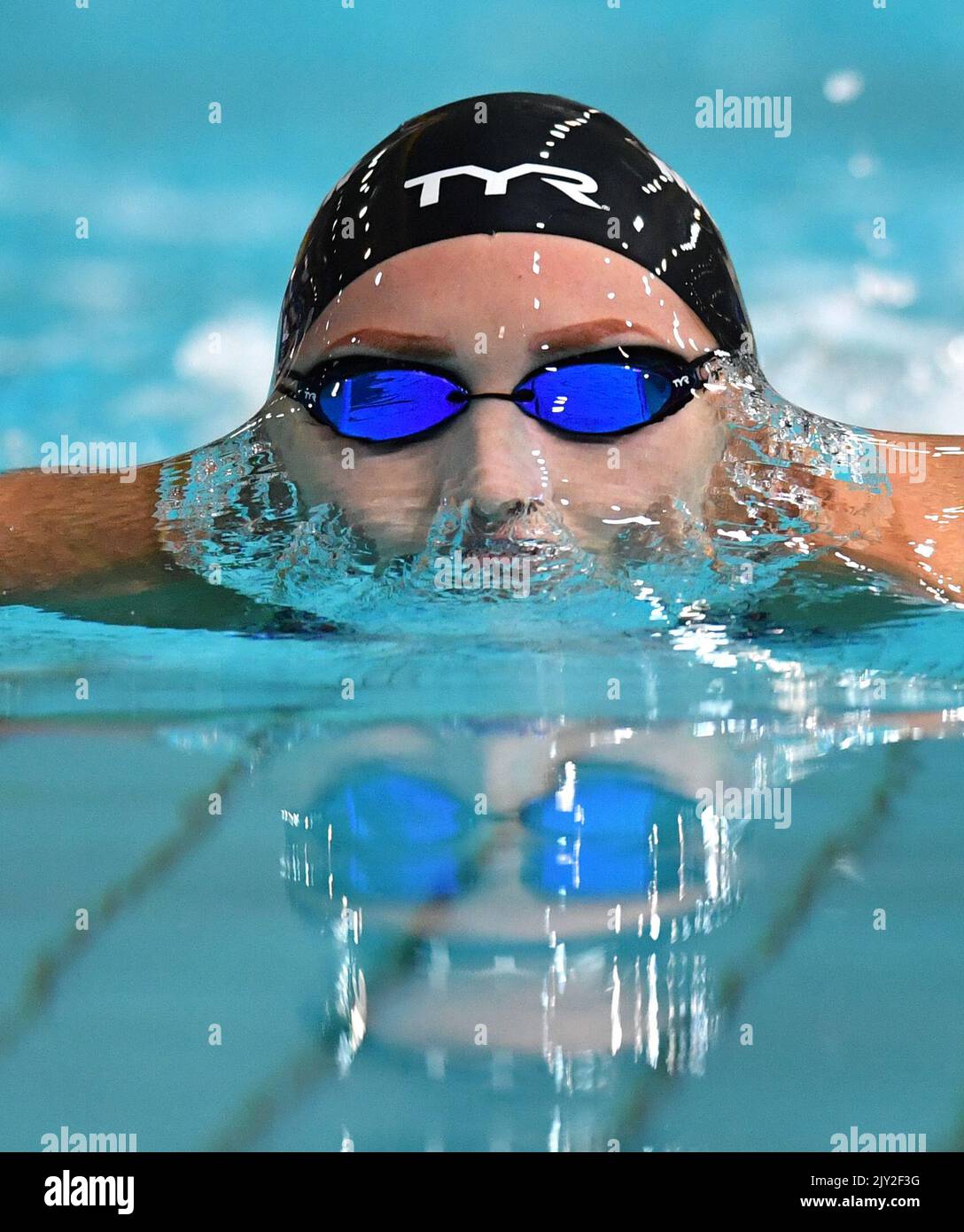 Australian swimmer Taylor McKeown in action during the finals of the ...