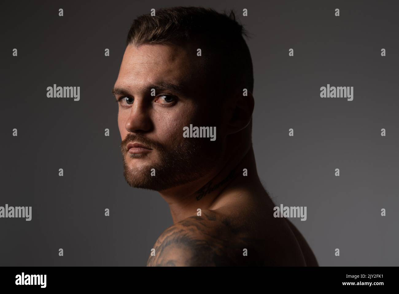 World No. 10 Victorian Dwight Ritchie poses for a photograph following ...