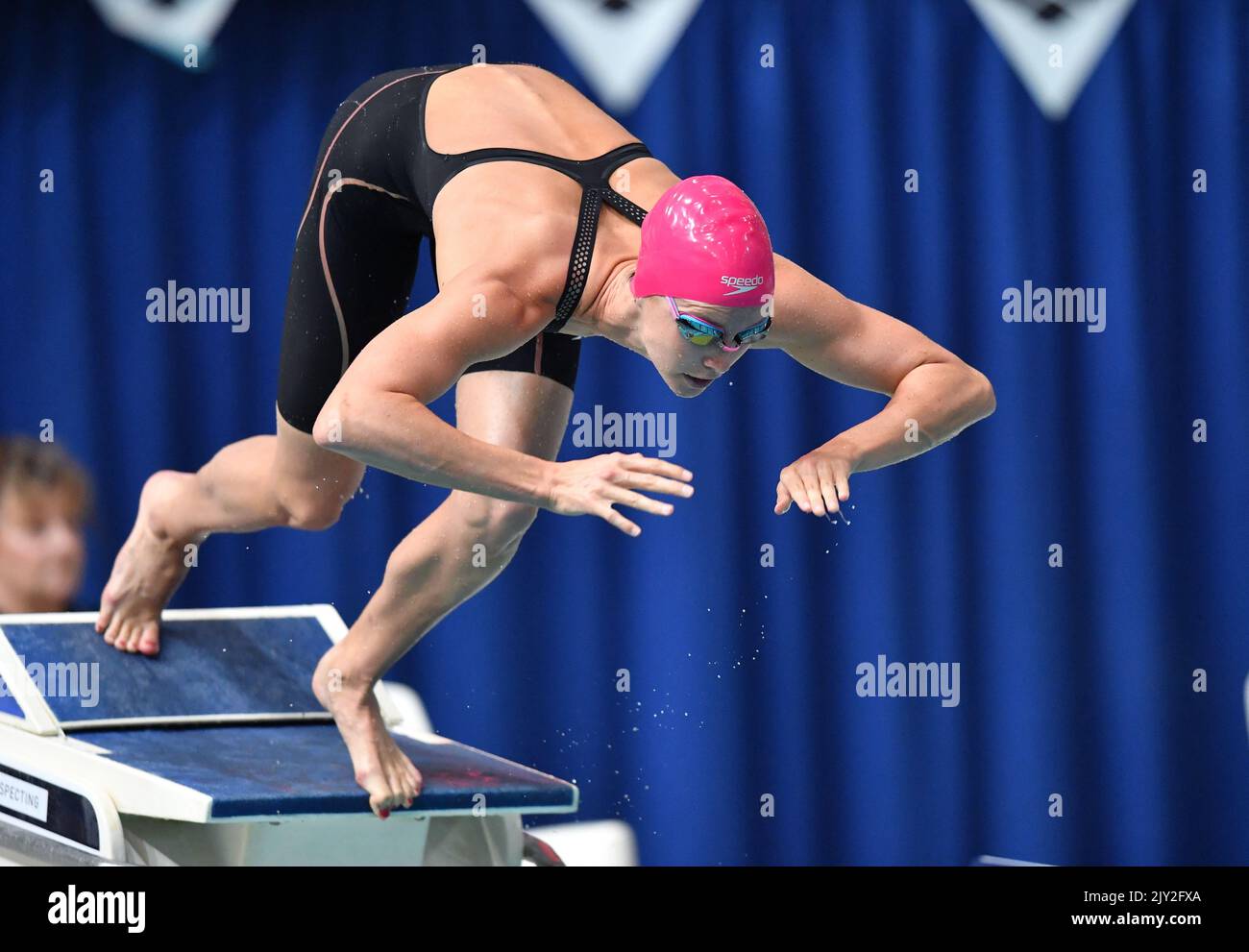 Australian swimmer Emma McKeon is seen during the final of the Womens ...