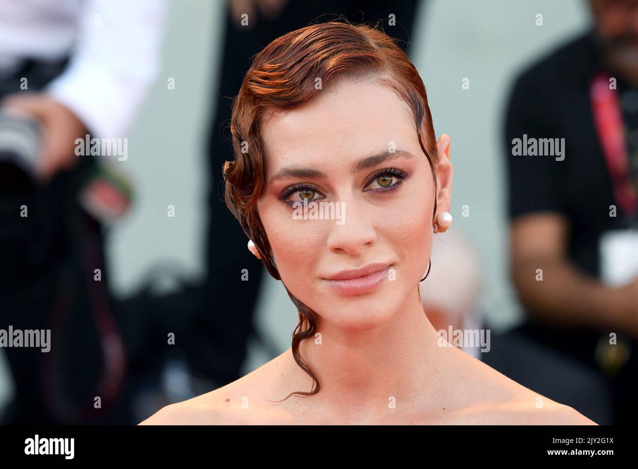 Venezia, Italia. 07th Sep, 2022. Ottava Serata - red carpet di "THE SON ...