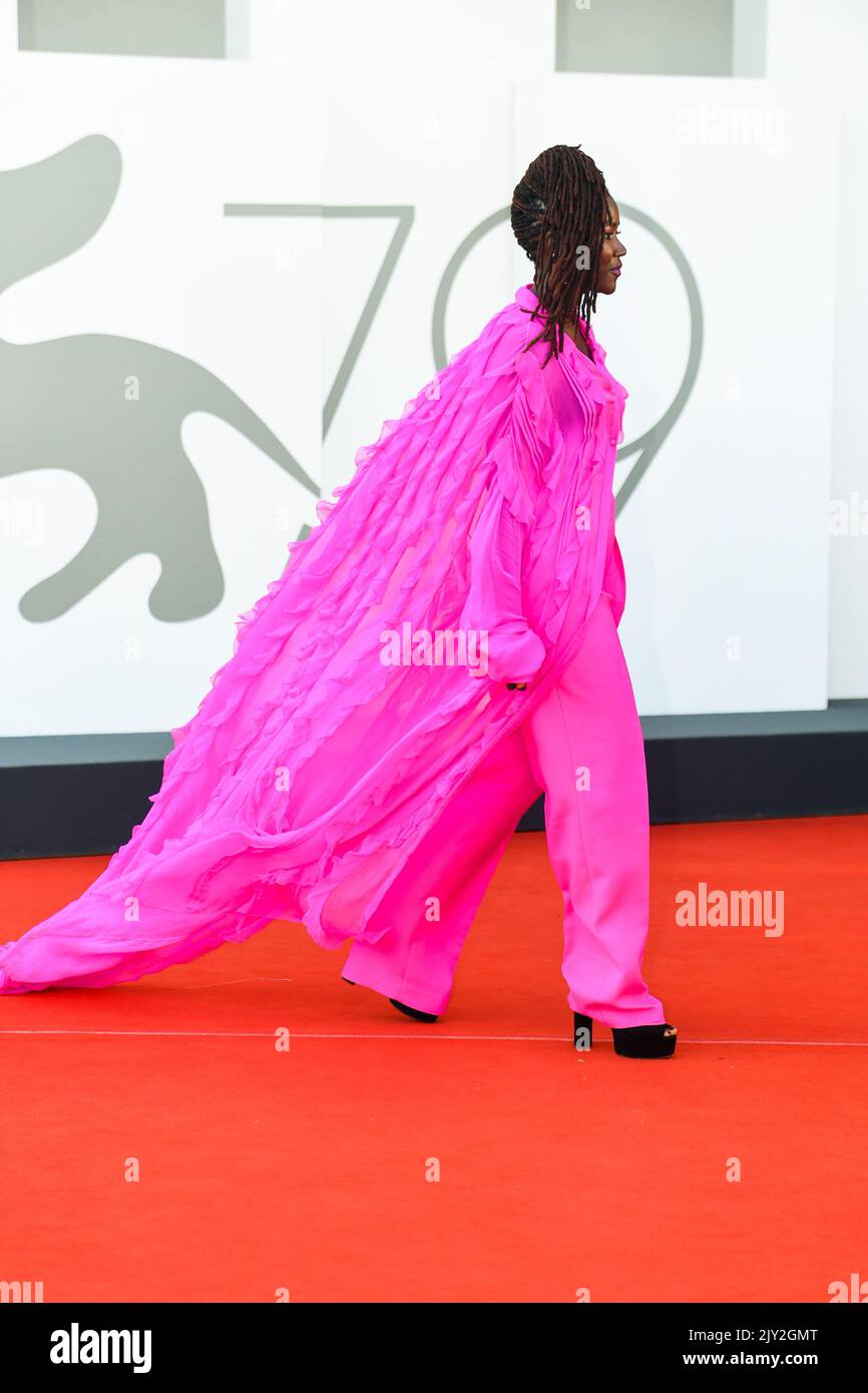 Alice Diop 79th Venice Film Festival Red Carpet of the movie -Saint ...