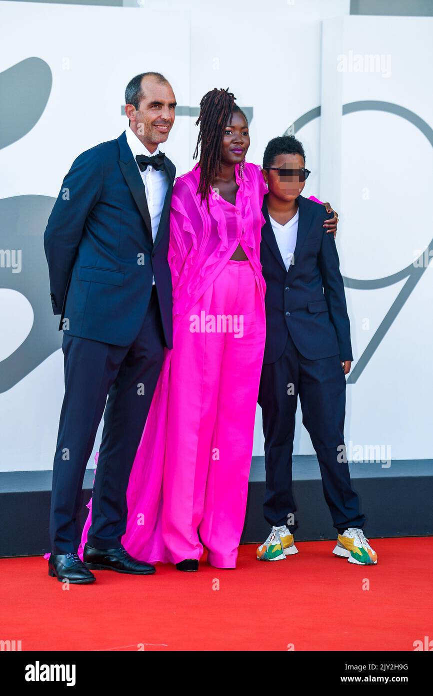 Alice Diop , ? 79th Venice Film Festival Red Carpet of the movie -Saint ...