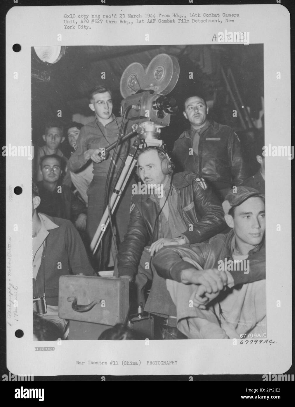 Camera Crew Of The 16Th Combat Camera Unit That Photographed Paulette ...