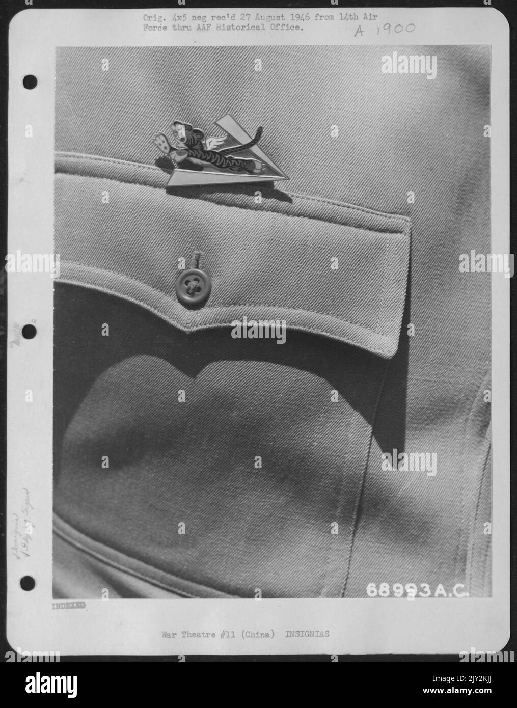 This Pin Was Worn By Men Of The American Volunteer Group, Commonly ...