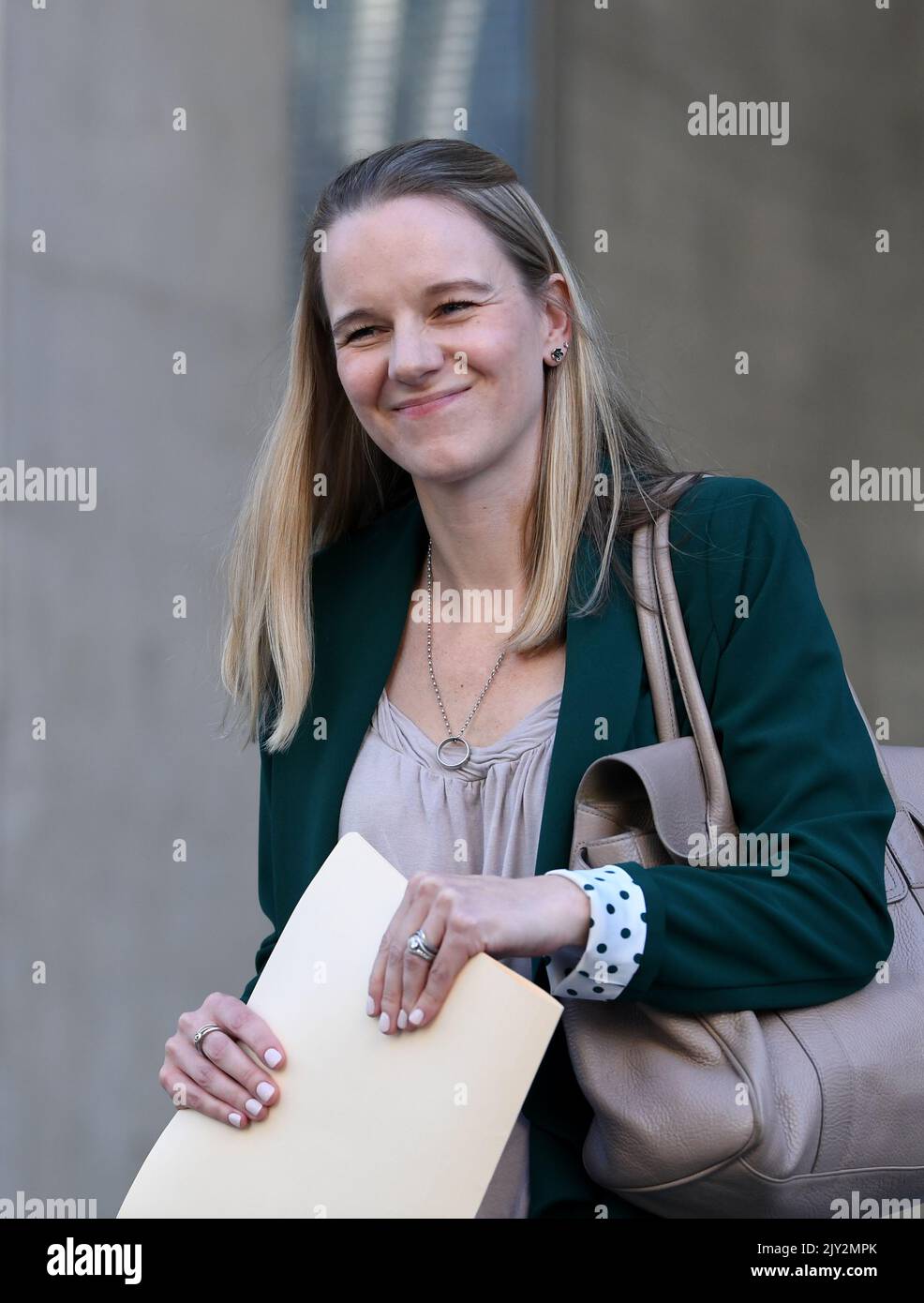Jennifer Gaffney leaves the Supreme Court in Brisbane, Friday, June 21 ...