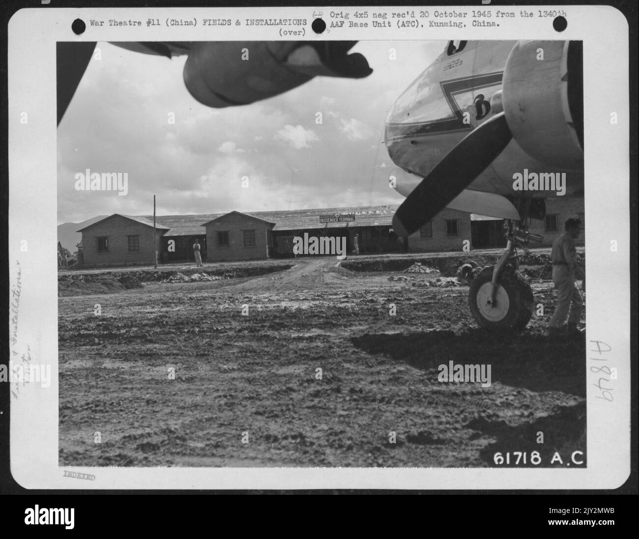 Atc Passenger Terminal At 1340Th Aaf Base Unit, Kunming, China, 17 July ...