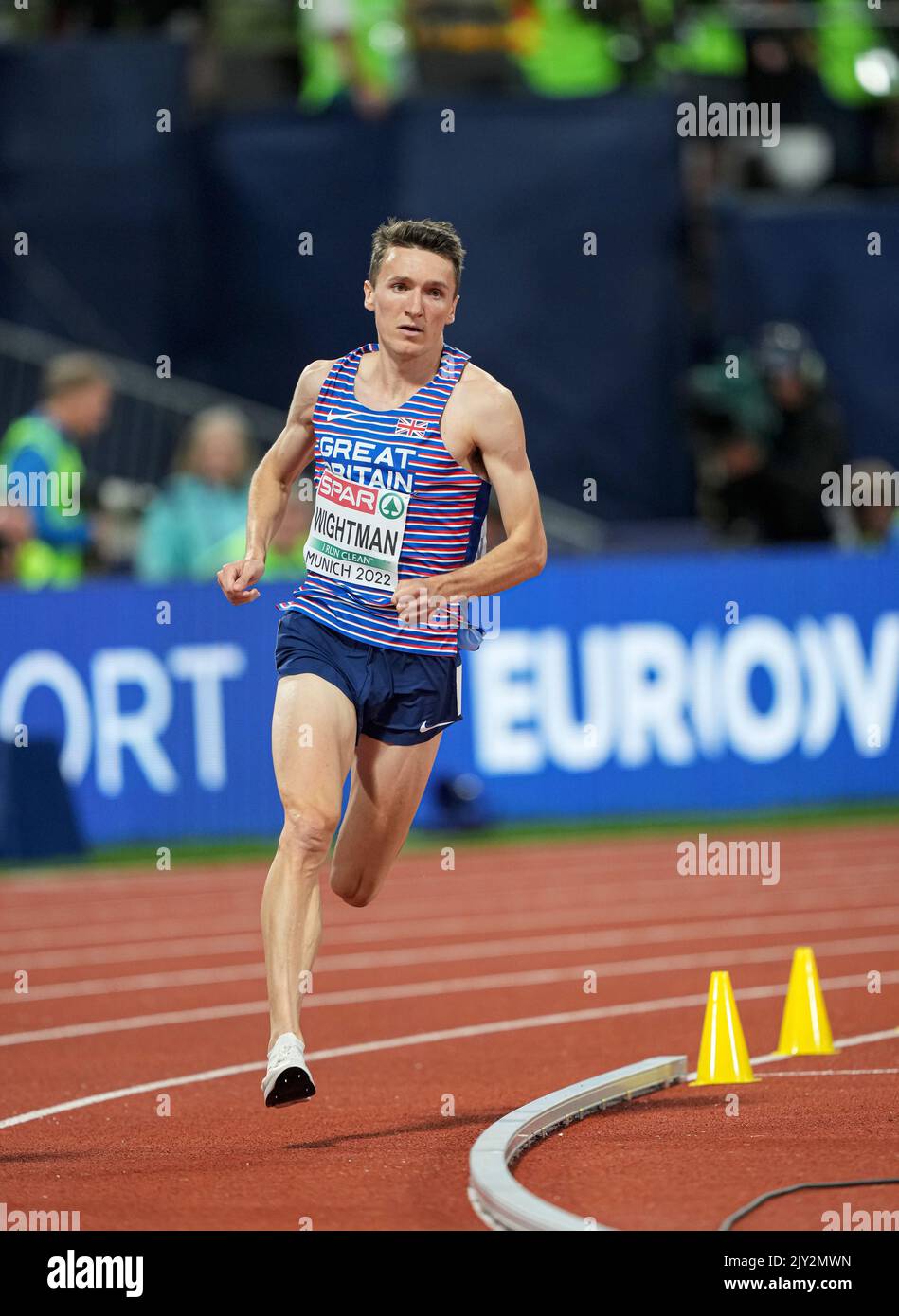 Jake Wightman Participating In The 800 Meters Of The European Athletics