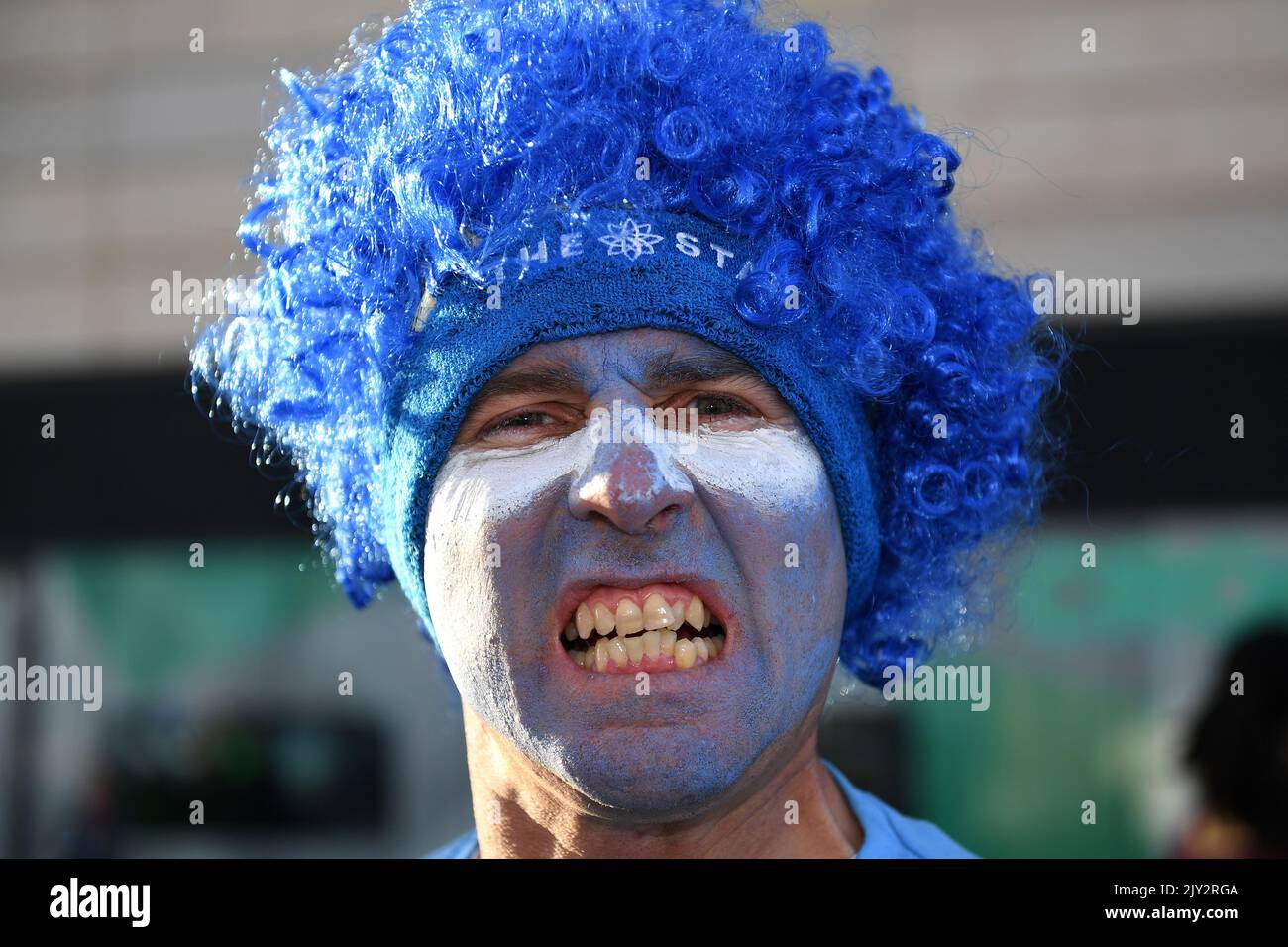 Neil Spicer poses for a photograph ahead of Game 2 of the 2019 State of ...
