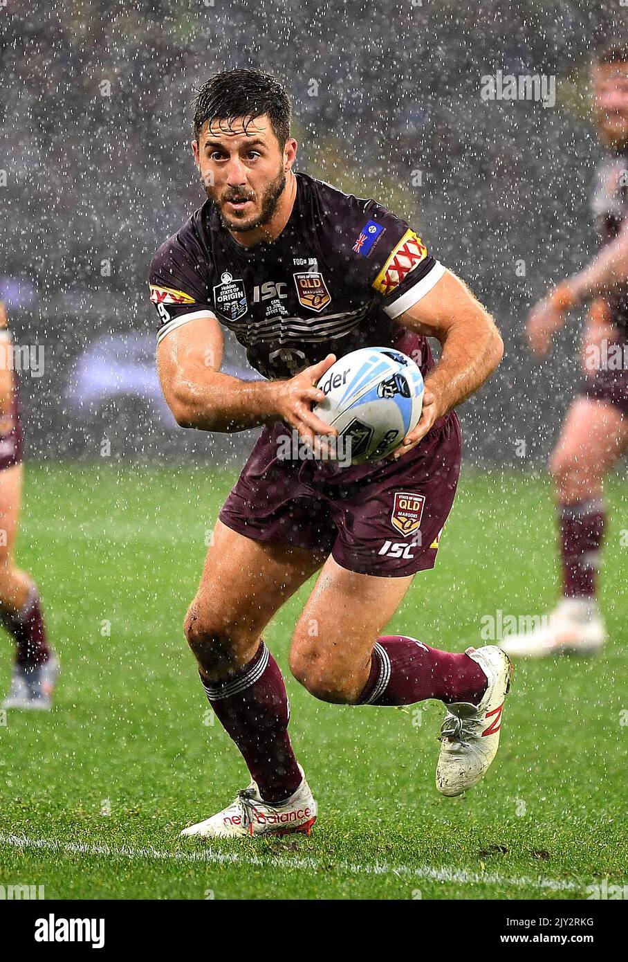 Ben Hunt of the Maroons during Game 2 of the 2019 State of Origin ...