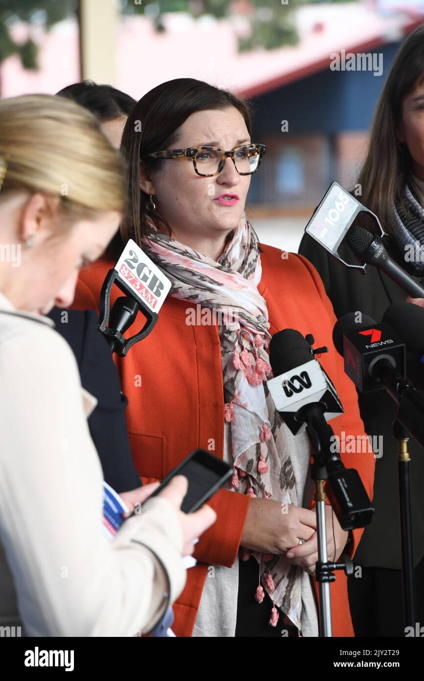 Minister for Education and Early Childhood Learning Sarah Mitchell ...