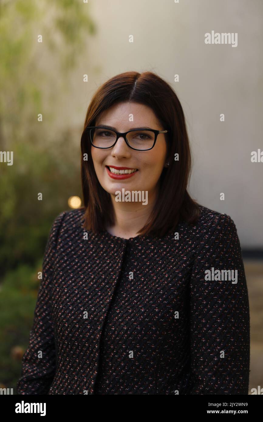 Newly elected NSW Labor Senator Marielle Smith poses for a photo at ...