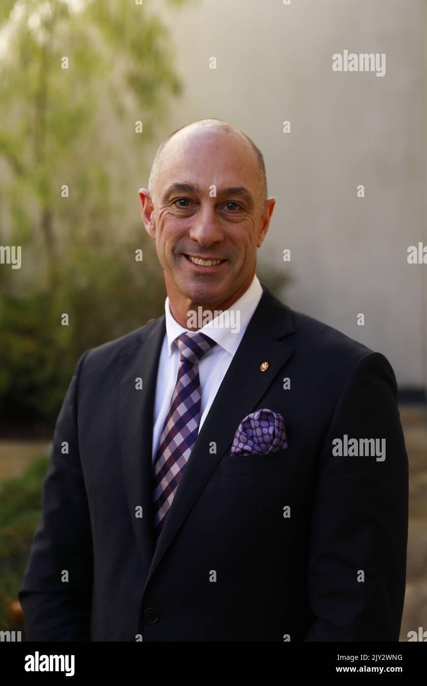 Newly elected Liberal Senator from Victoria David Van poses for a photo ...