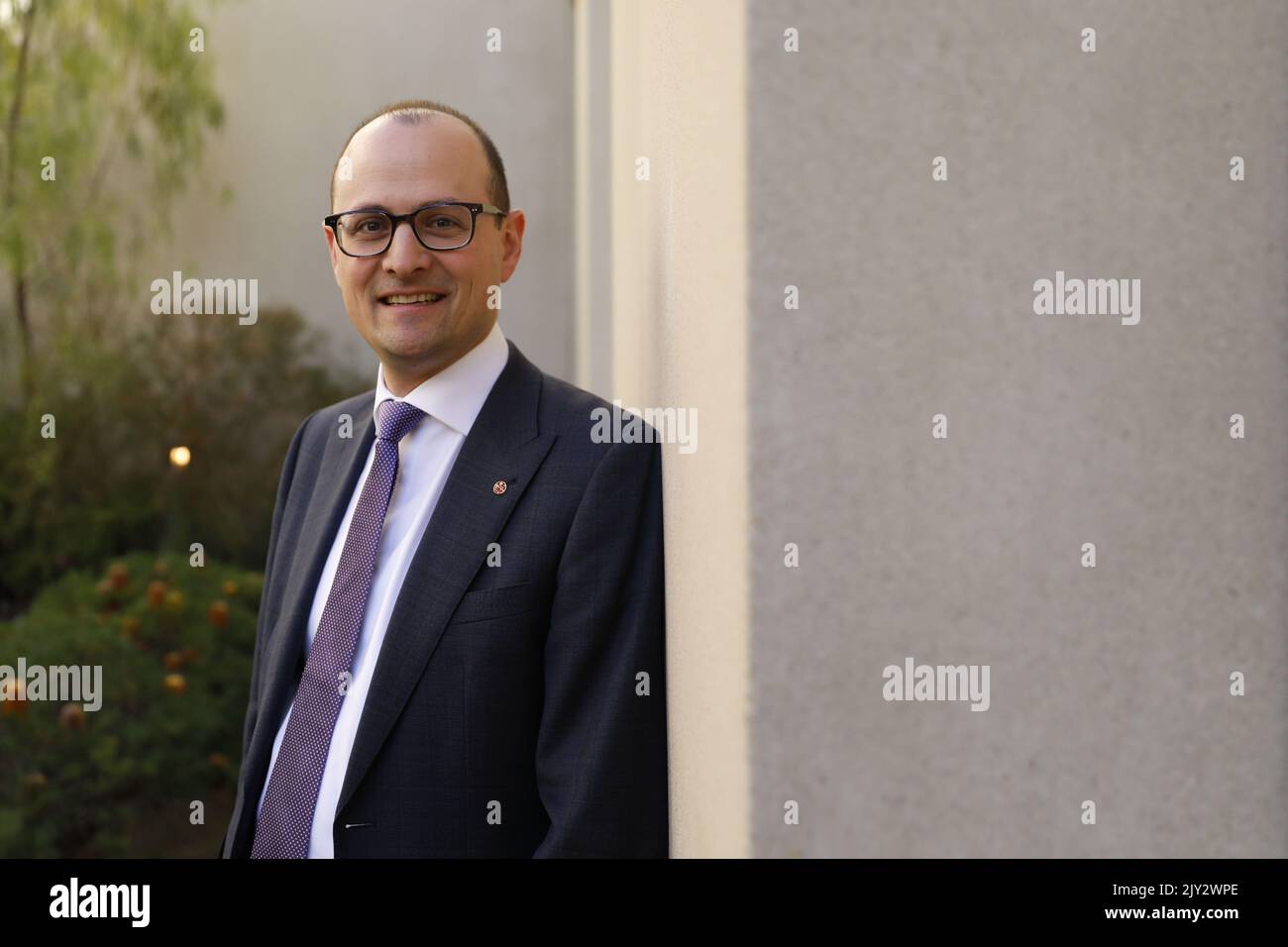 Newly elected Labor Senator from Victoria Raff Ciccone poses for a ...