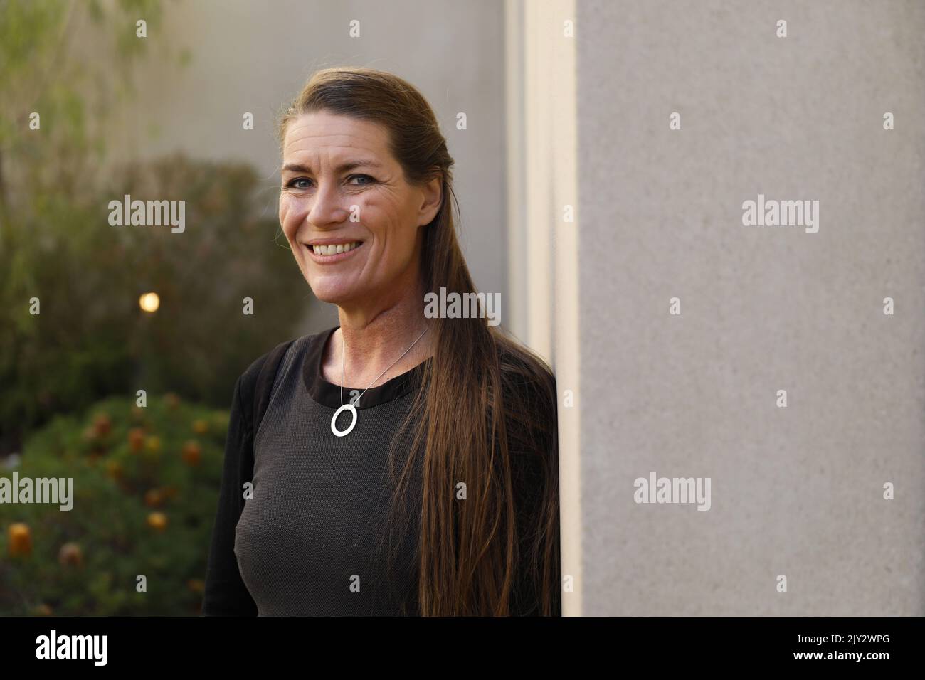 Newly elected Nationals Senator from NSW Perin Davey poses for a photo ...