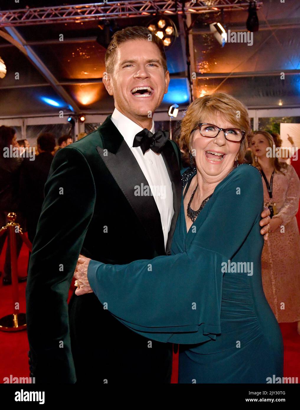 Gold Logie nominee Sam Mac is seen posing for a photograph with his ...
