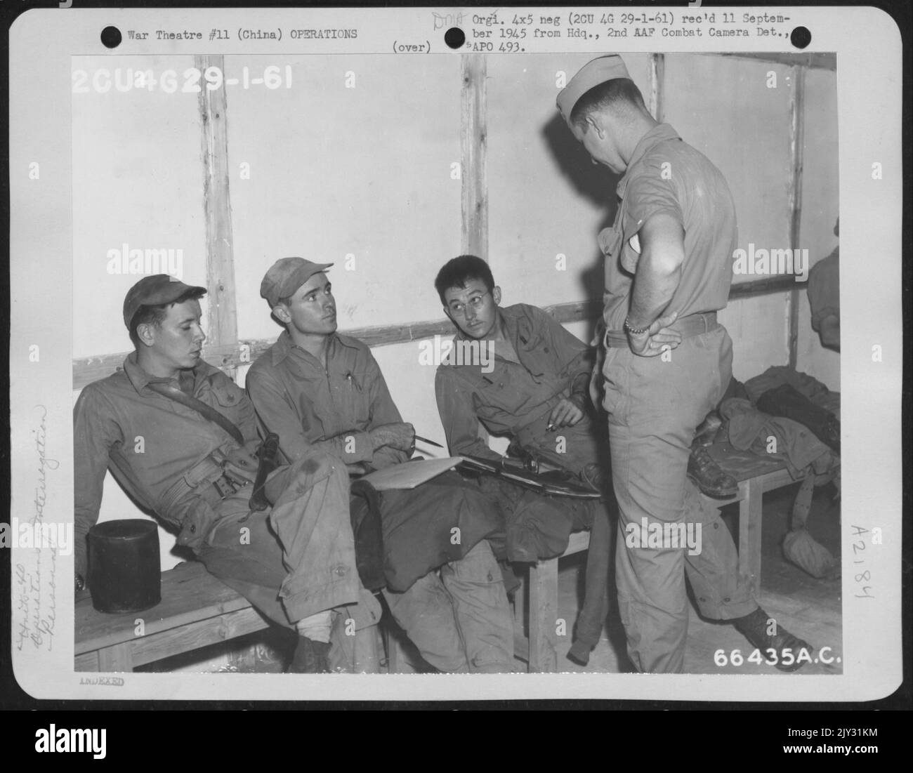 Men Attached To The 40Th Bomb Group, Xx Bomber Command, Talking Things ...