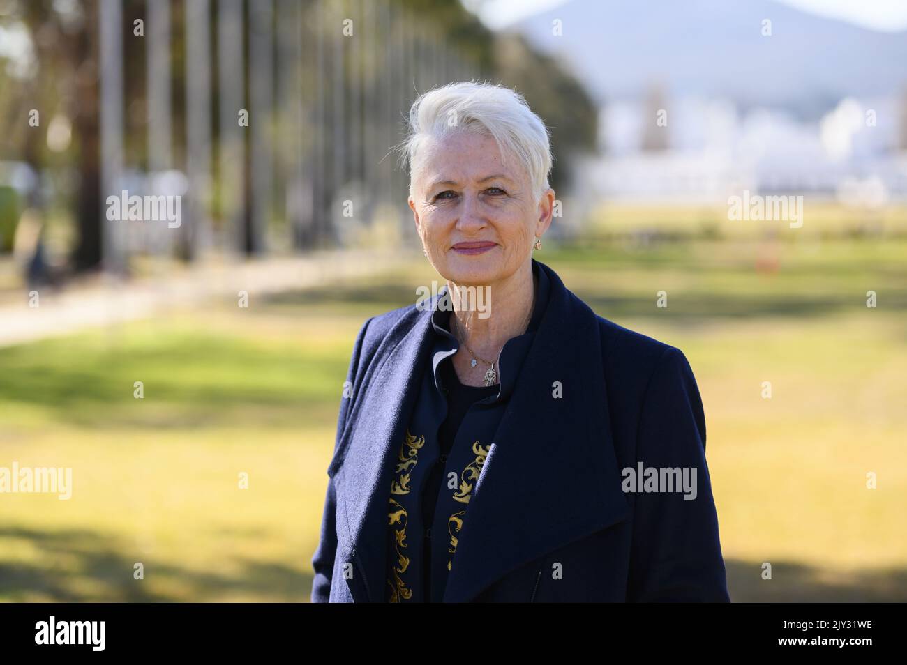 Former MP Kerryn Phelps poses for a photograph following a press ...