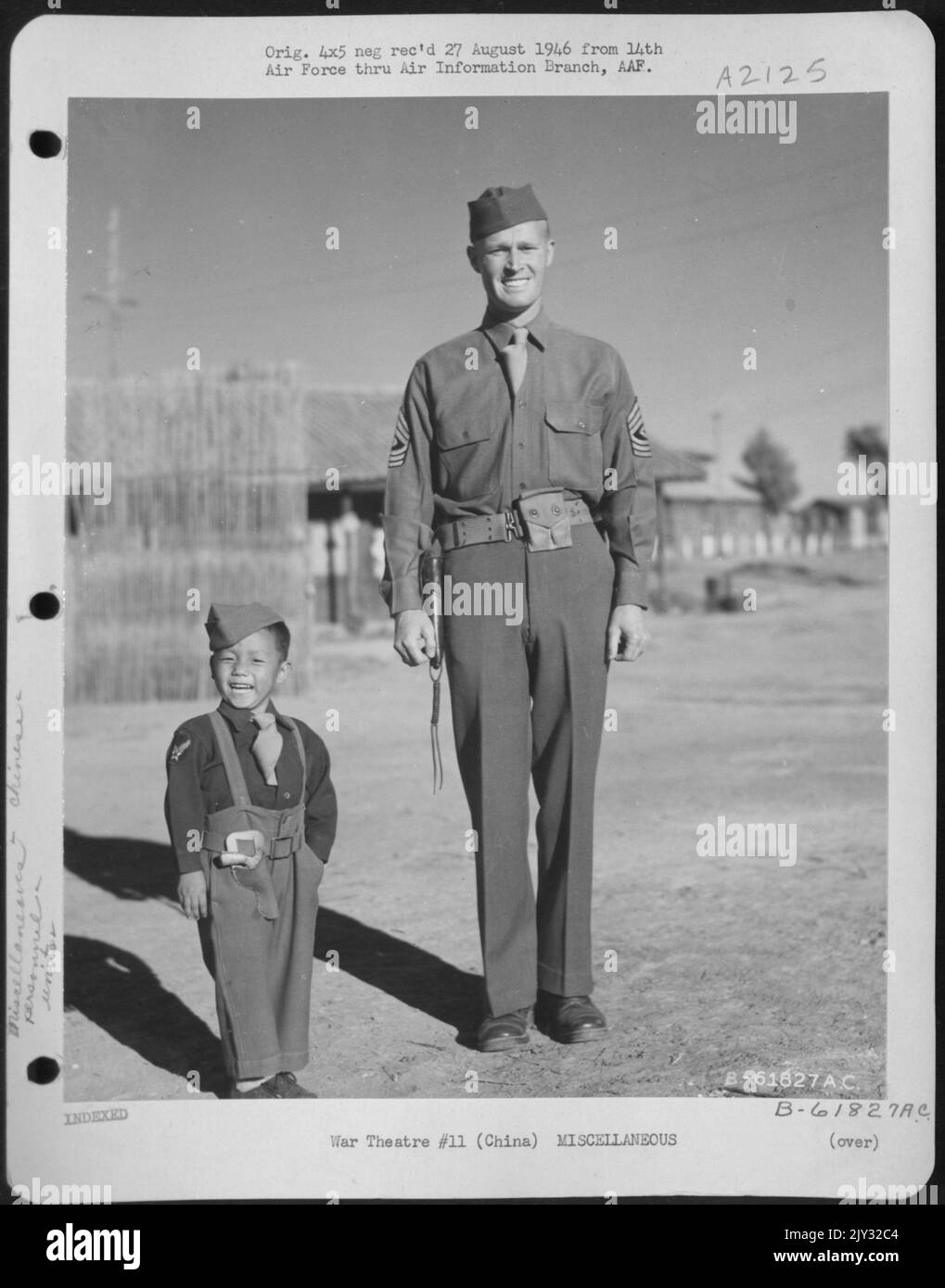 "Little Tiger Joe", Well Known To 14Th Air Force Personnel Stationed In ...